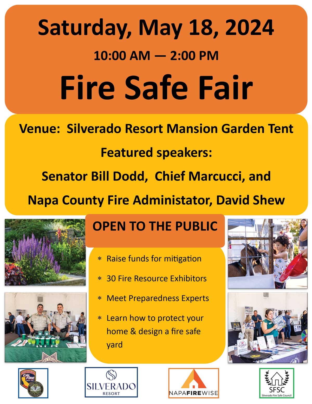 Fire Safe Fair - Napa Communities Firewise Foundation