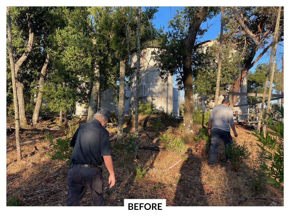 St. Helena Hospital Utility Protection - Napa Communities Firewise Foundation